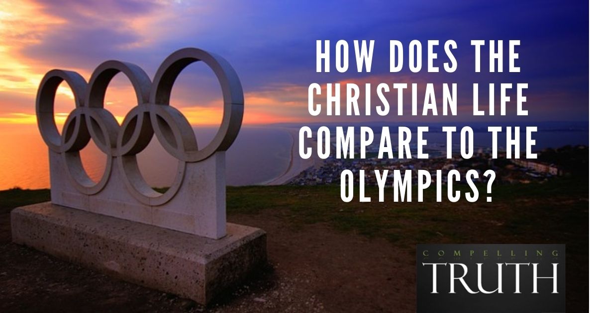 How does the Christian life compare to the Olympics?