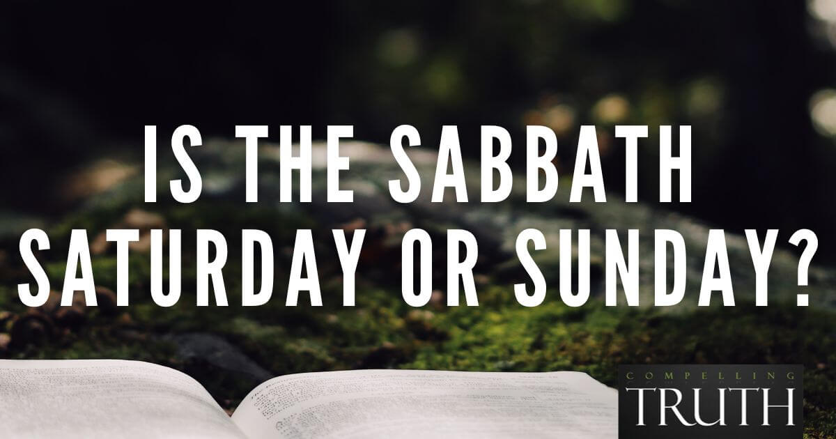 Is the Sabbath Saturday or Sunday?