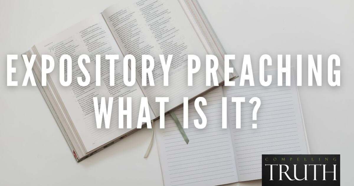Expository preaching – What is it?