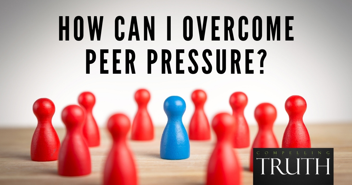 What are some biblical ways to overcome peer pressure?
