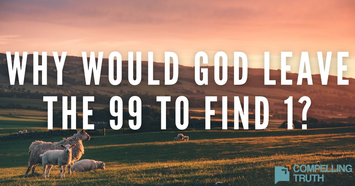 Why would God leave the 99 to find 1? - Compelling Truth